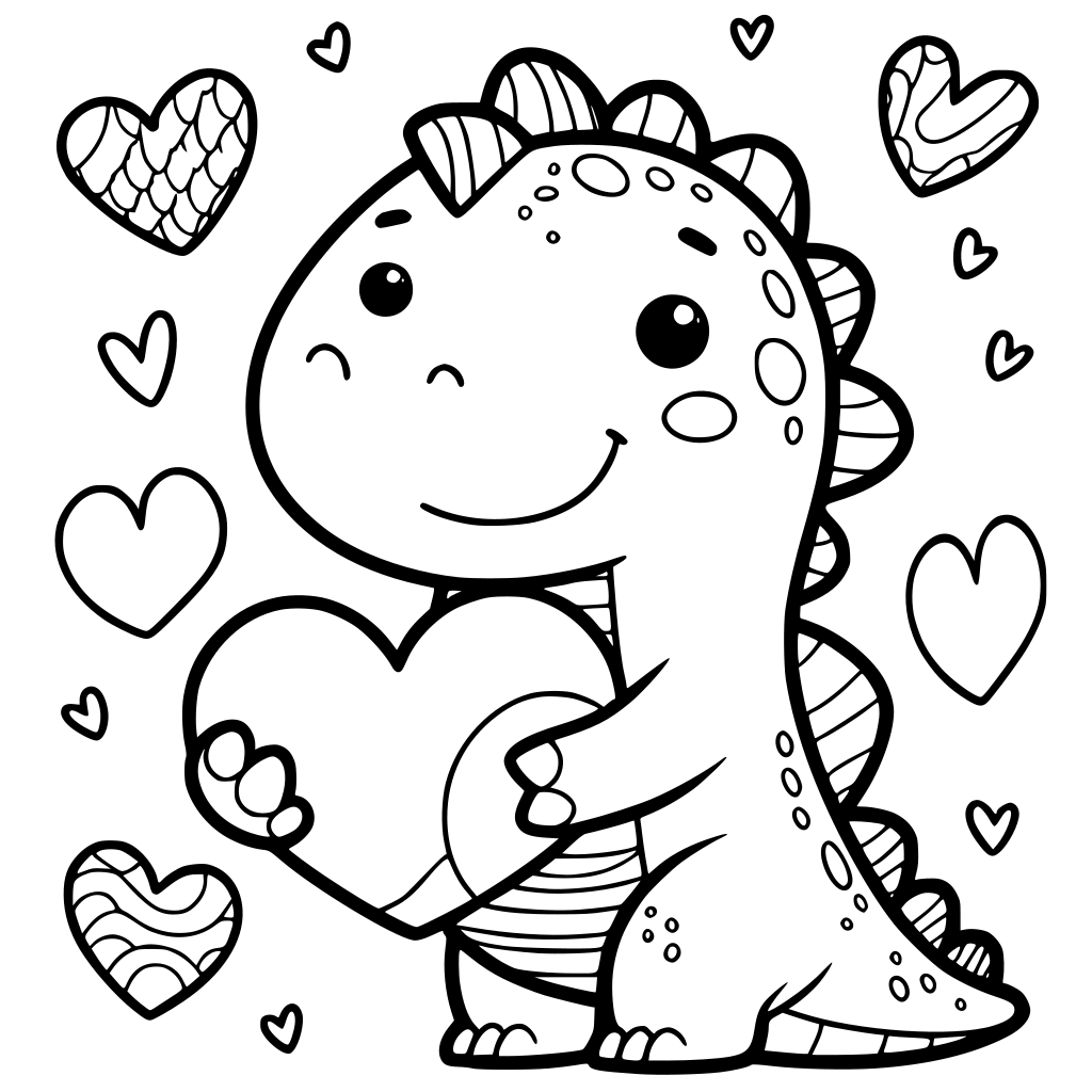 Coloriages Saint Valentin à imprimer gratuit - MonColoriage.fr