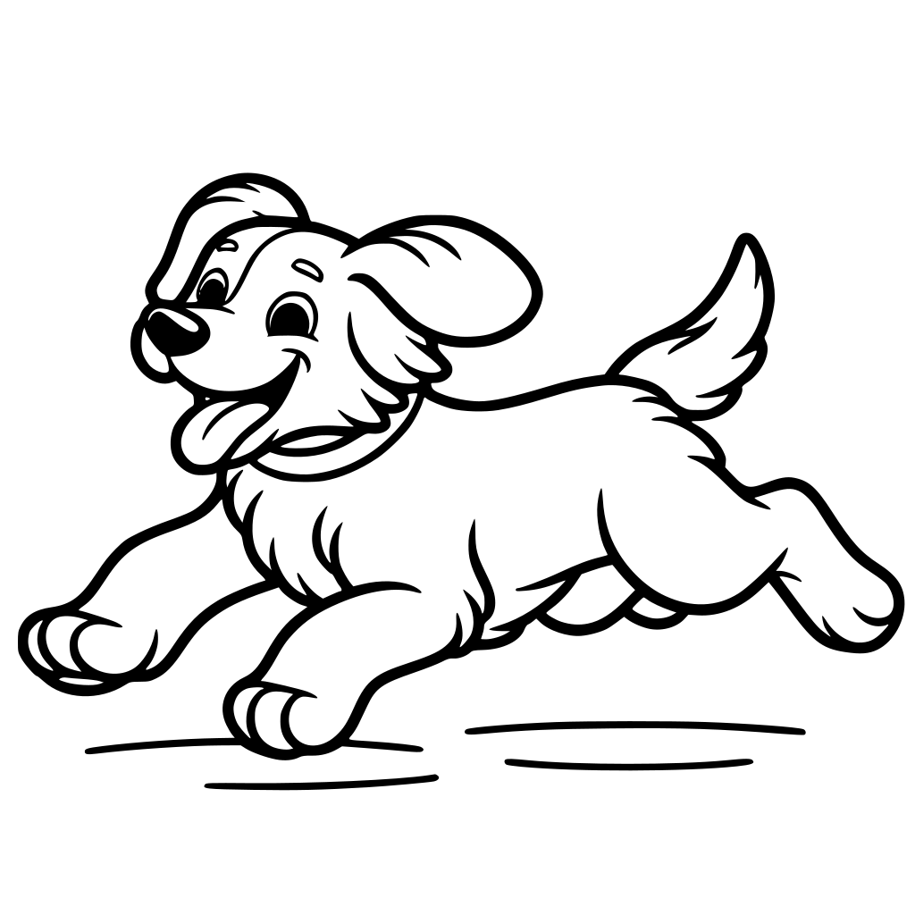 Coloriages Chiens à imprimer gratuit - MonColoriage.fr