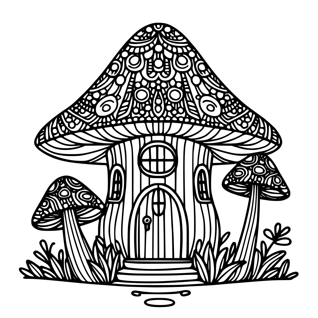 Coloriages Maisons à imprimer gratuit - MonColoriage.fr