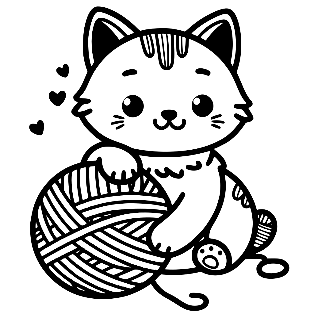 Coloriages Chats à imprimer gratuit - MonColoriage.fr