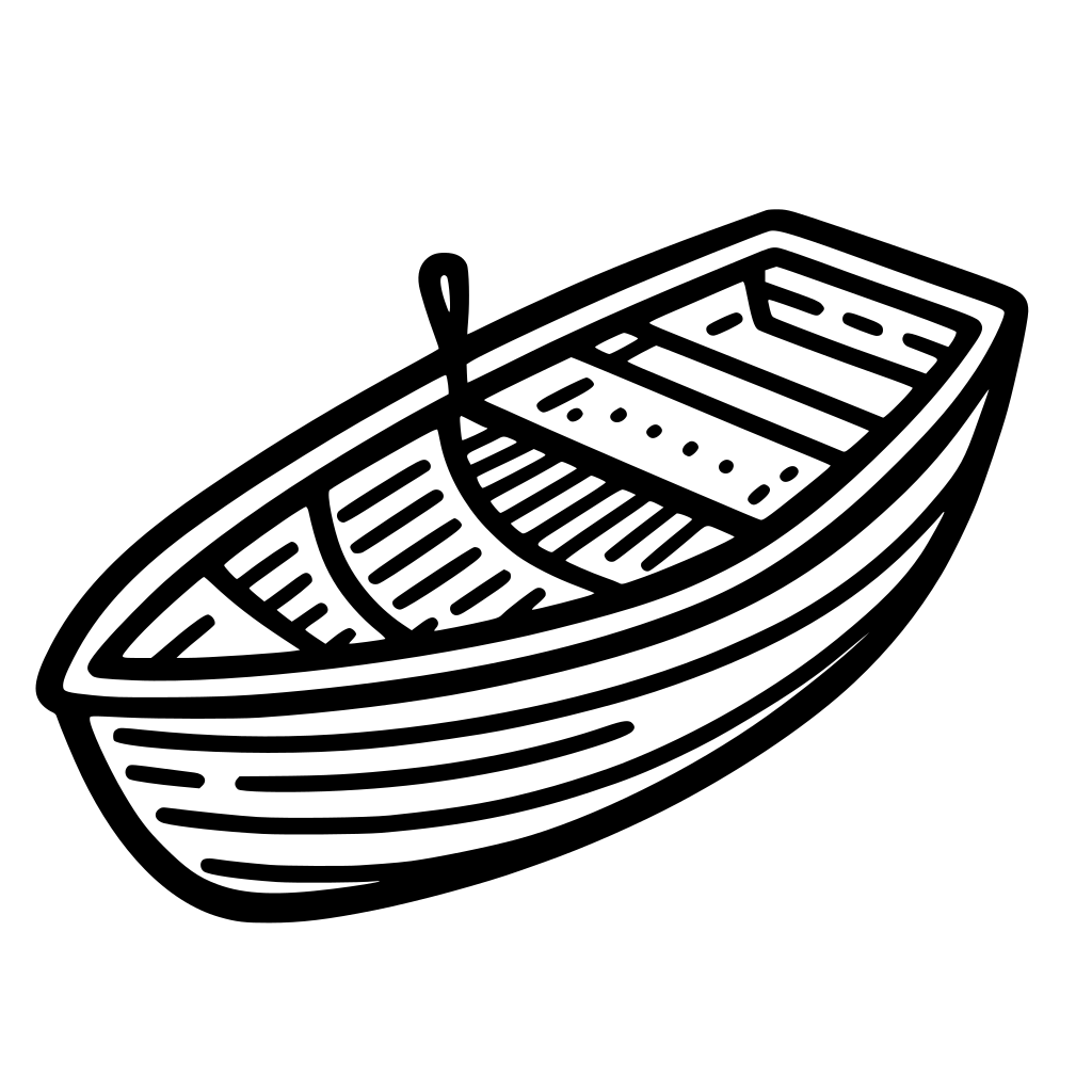 Coloriage Barque à imprimer gratuit - MonColoriage.fr