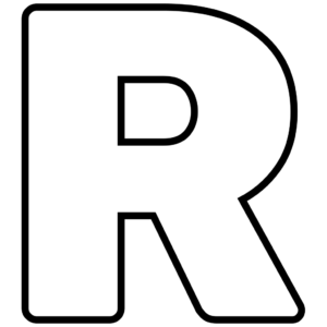 Coloriages Lettres simples à imprimer gratuit - MonColoriage.fr