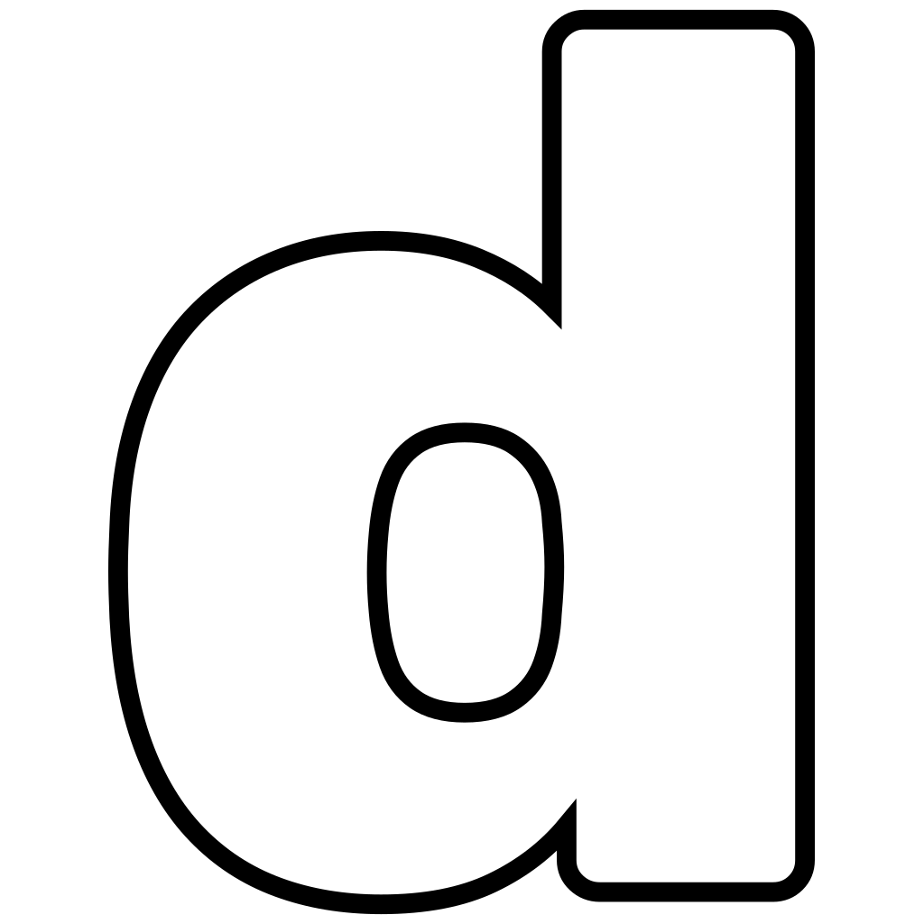 Coloriages Lettres simples à imprimer gratuit - MonColoriage.fr