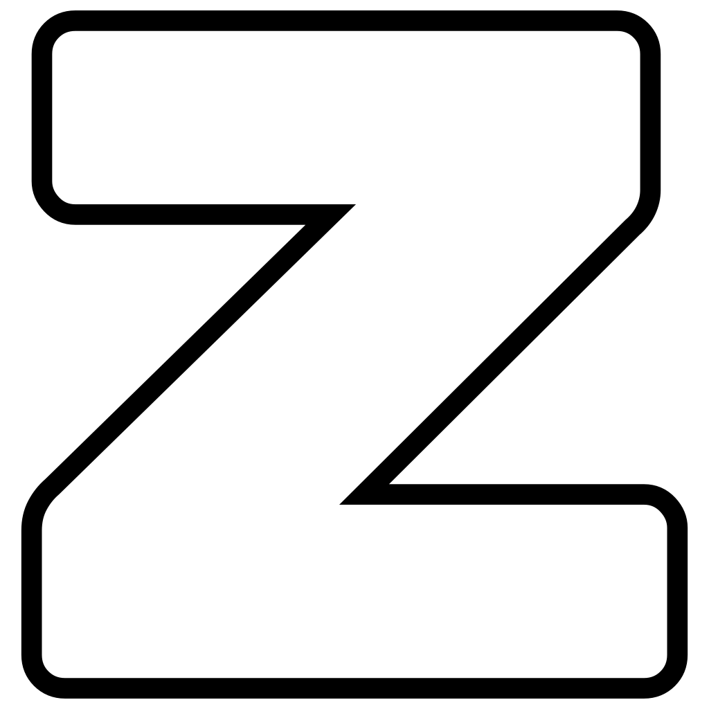 Lettre Z Clipart Z Letter PNG Transparent Images