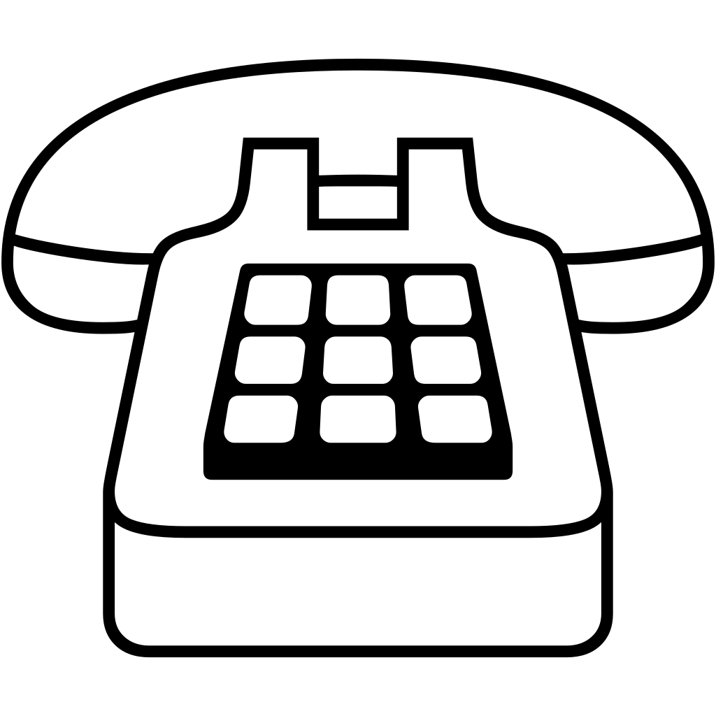 Coloriage Émoji Téléphone à imprimer gratuit - MonColoriage.fr