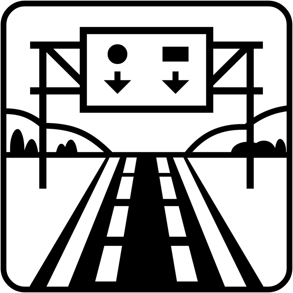 Coloriage Émoji autoroute à imprimer gratuit - MonColoriage.fr