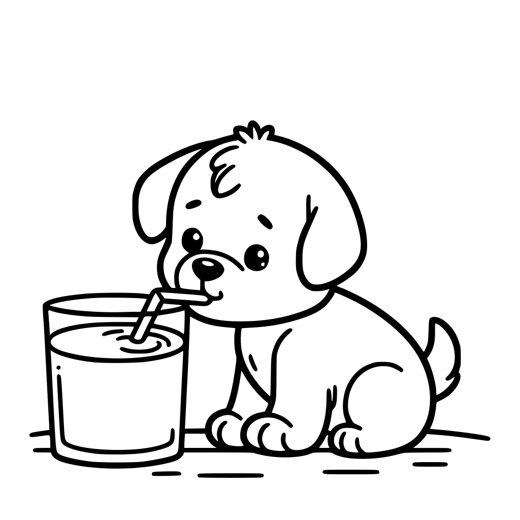 Coloriages Chiens à imprimer gratuit - MonColoriage.fr
