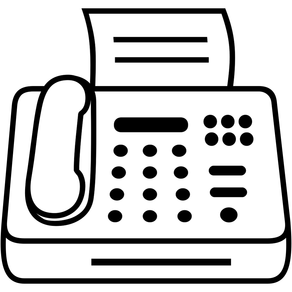 Coloriage Émoji télécopieur à imprimer gratuit - MonColoriage.fr