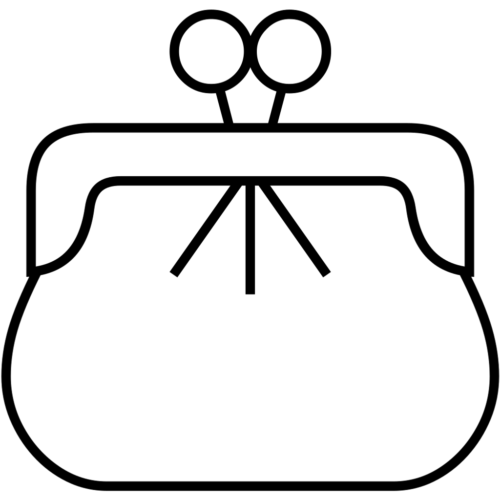 Coloriage Émoji porte-monnaie à imprimer gratuit - MonColoriage.fr
