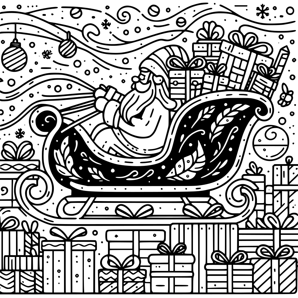 Coloriages Noël à imprimer gratuit - MonColoriage.fr