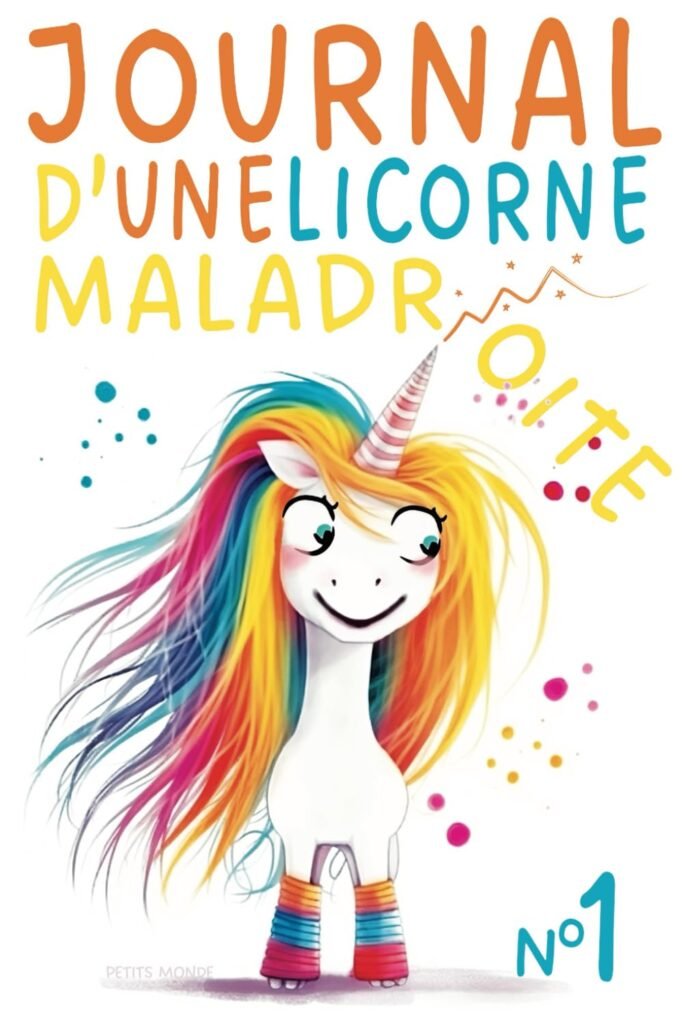 Coloriage Licorne avec une couronne à imprimer gratuit - MonColoriage.fr