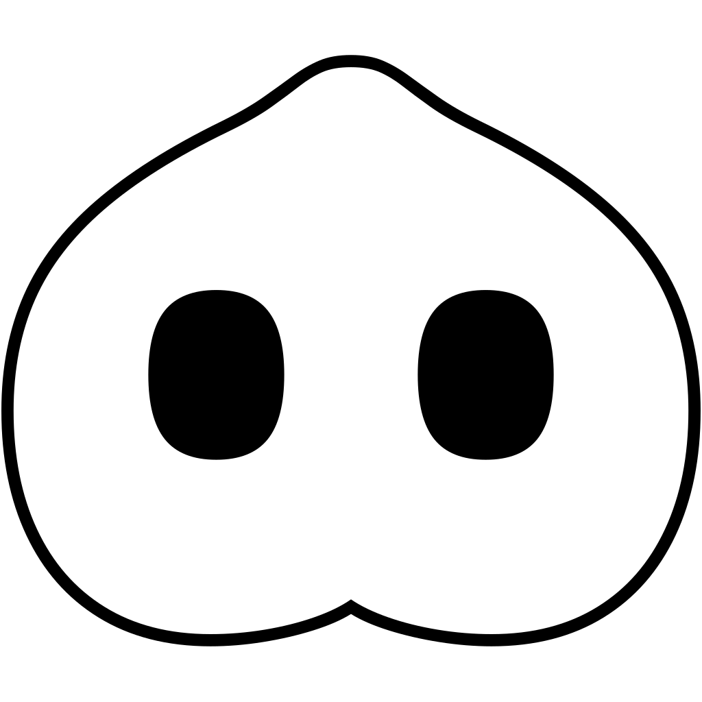 Coloriage Émoji groin de cochon à imprimer gratuit - MonColoriage.fr
