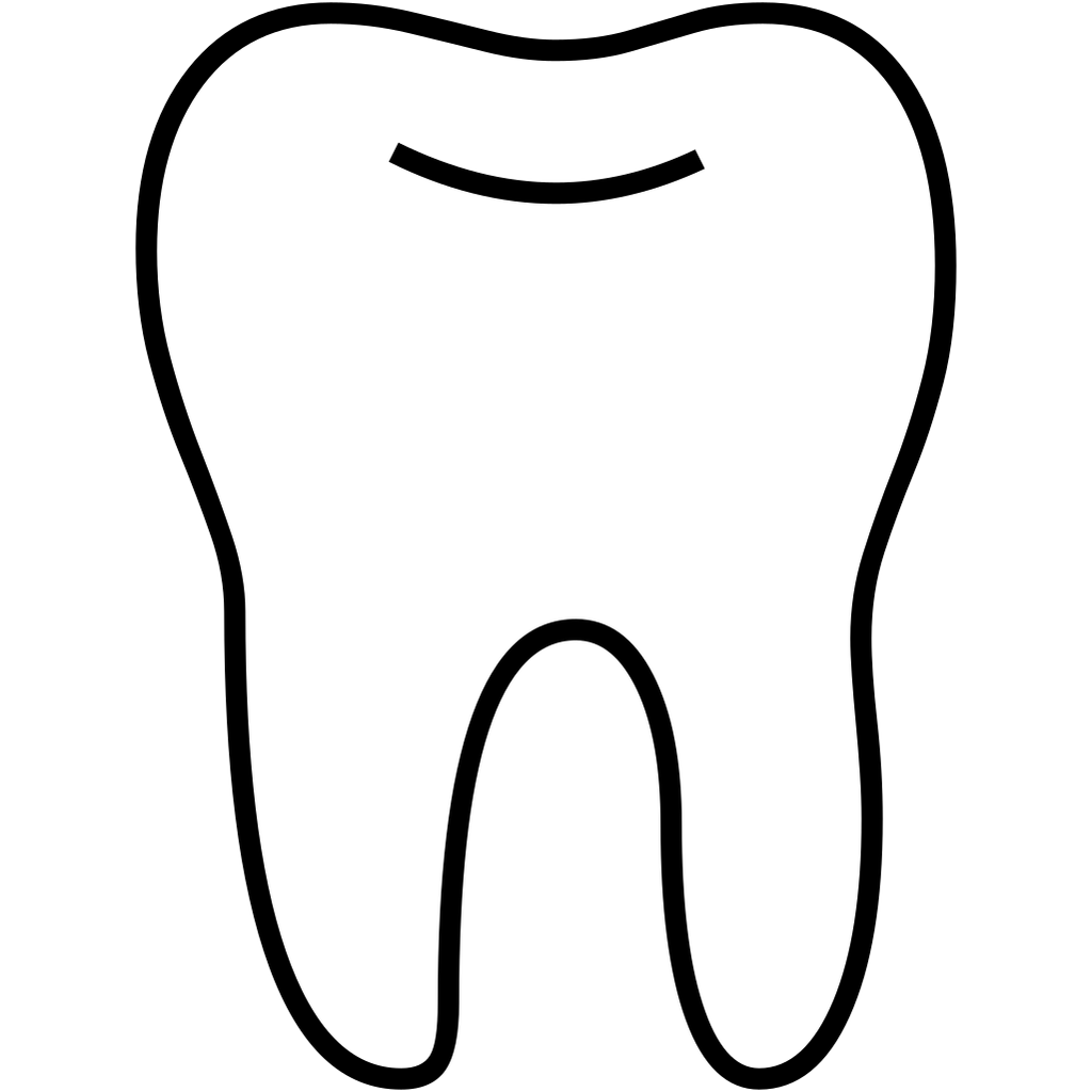 Coloriage Émoji dent à imprimer gratuit - MonColoriage.fr