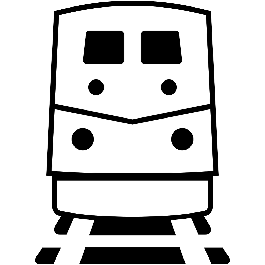 Coloriage Émoji train à imprimer gratuit - MonColoriage.fr